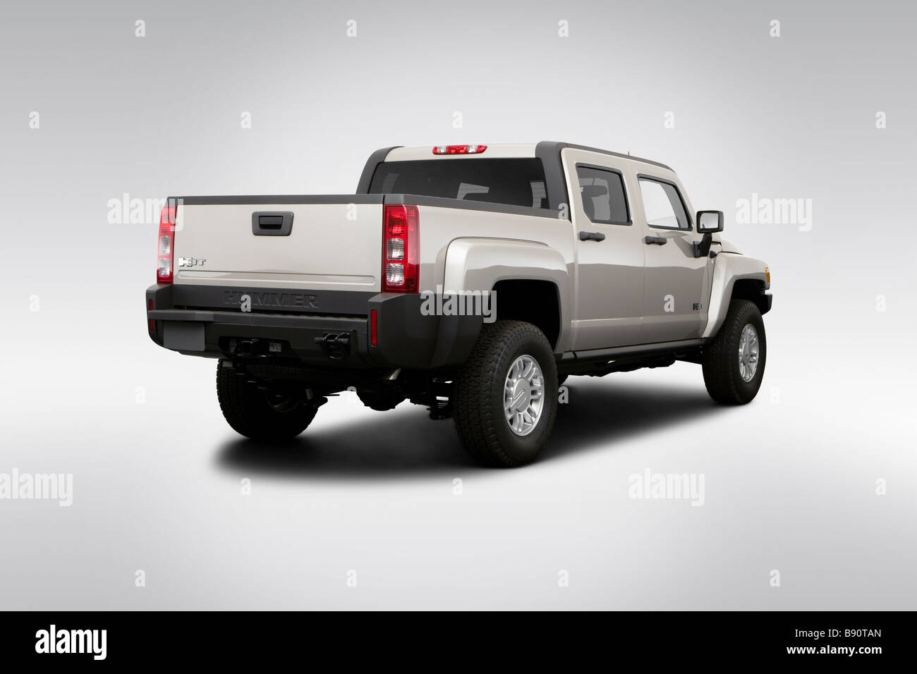 Pickup Truck Rear View Road High Resolution Stock Photography and ...