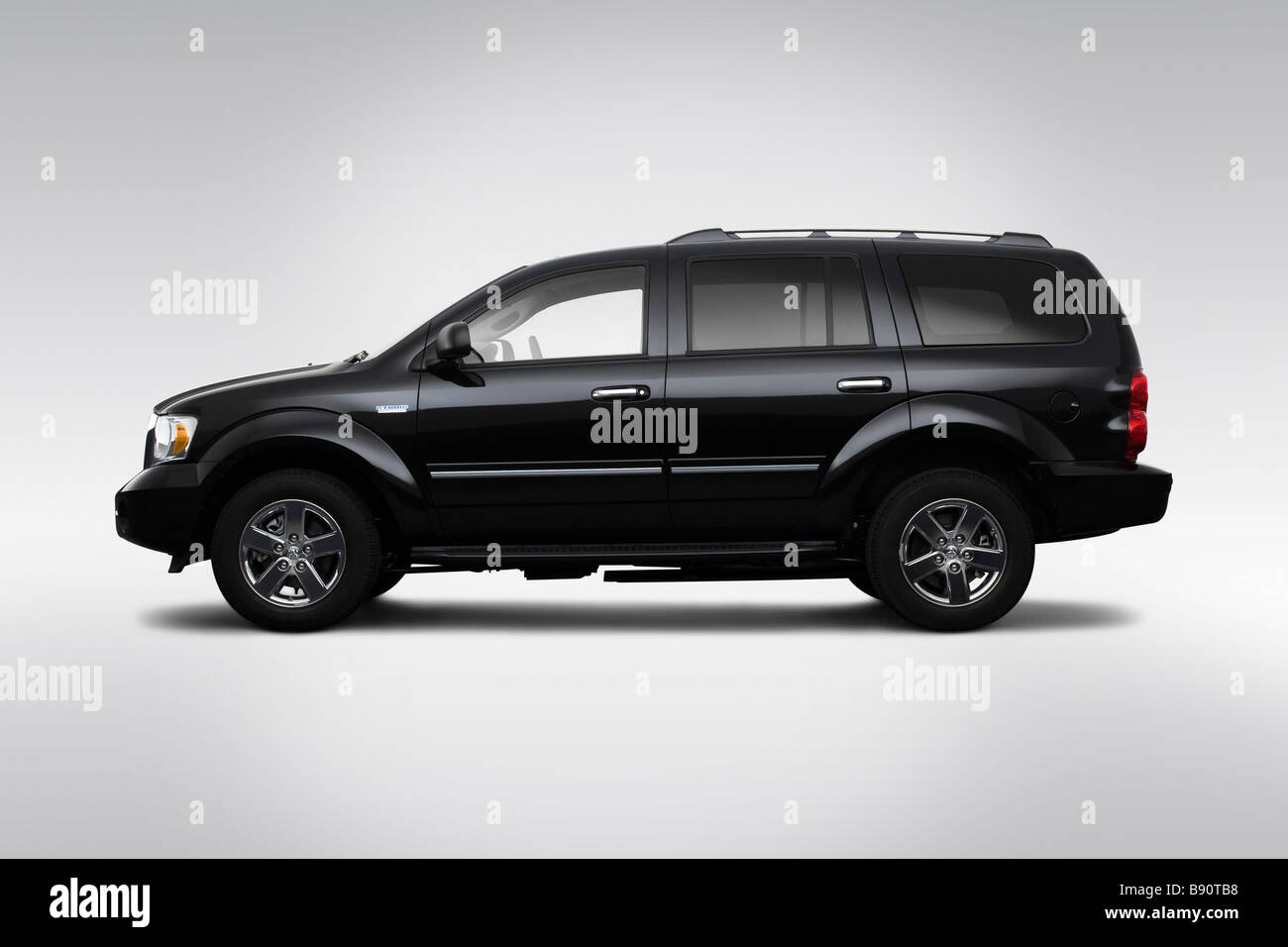2009 Dodge Durango Hybrid Limited in Black - Drivers Side Profile Stock ...