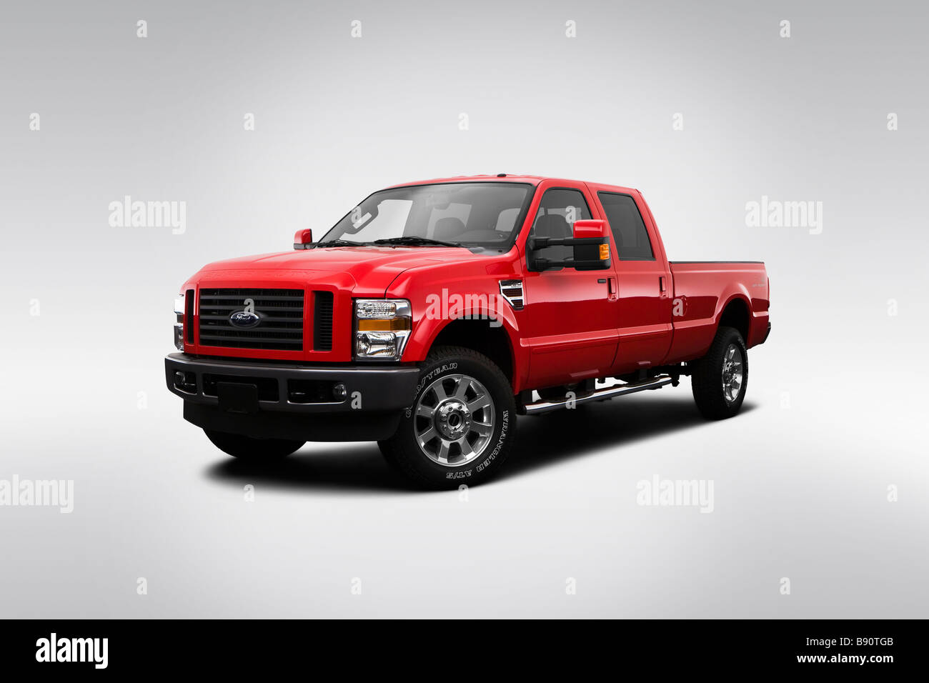 Side view of red pickup truck hi-res stock photography and images - Alamy