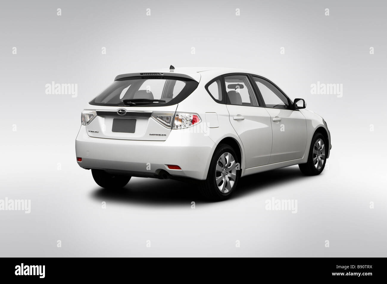 White subaru impreza hi-res stock photography and images - Alamy