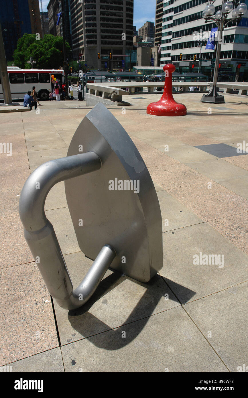 Oversized game piece in Your Move by artists Roger White, Daniel ...