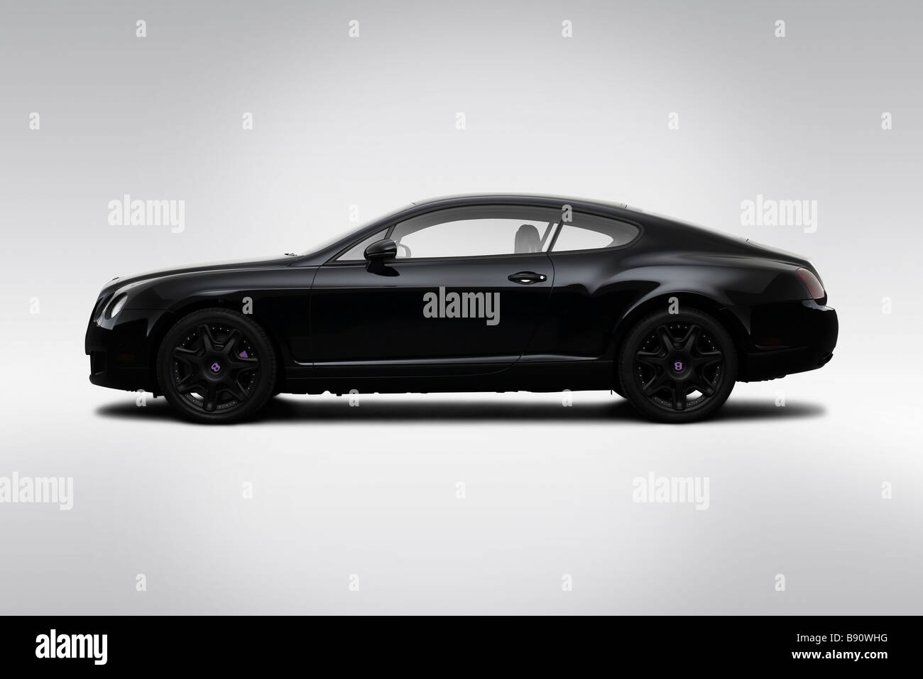 Black bentley continental gt hi-res stock photography and images - Alamy
