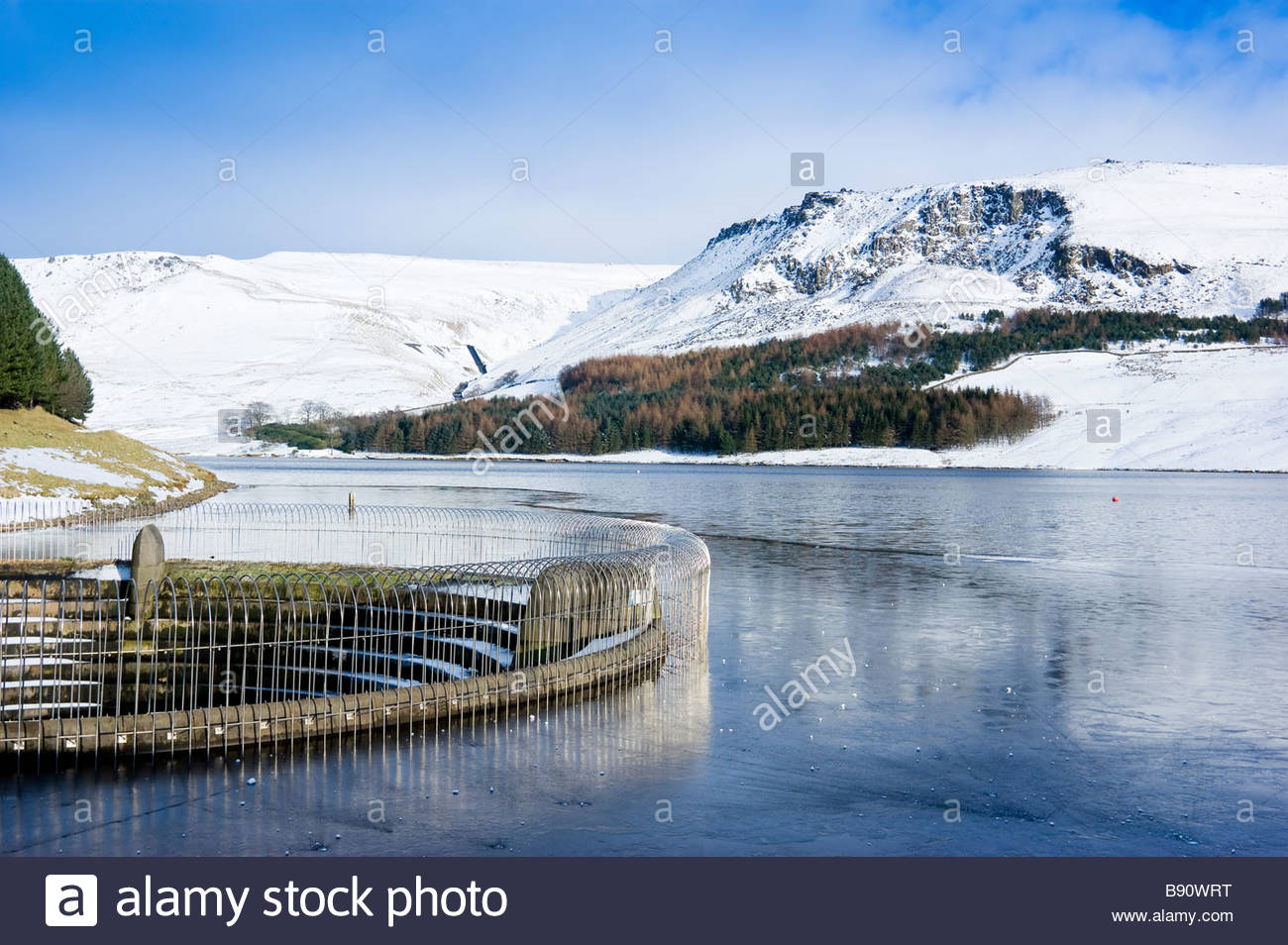 Dovestone Reservoir Peak District National Park Greater Manchester ...
