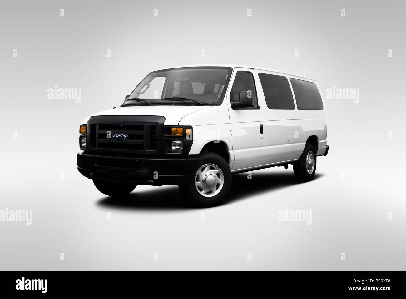 Van side view white hi-res stock photography and images - Alamy