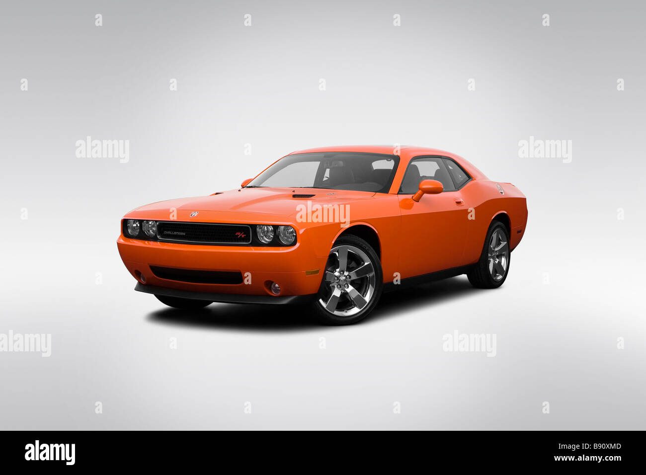 Dodge Challenger Orange Car