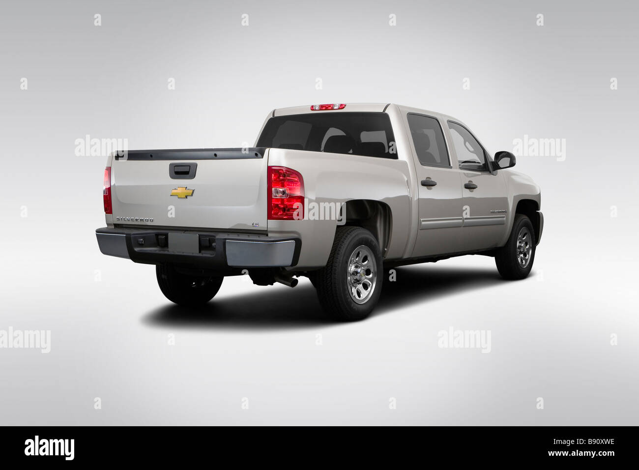 2009 Chevy Silverado Rear 2009 Chevrolet Silverado 1500 With 20x14 76
