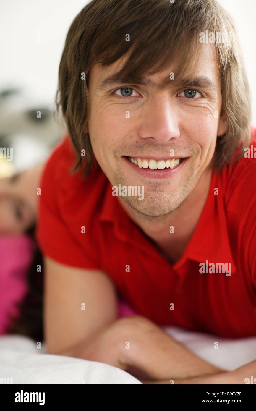 Portrait of a young man Stock Photo - Alamy
