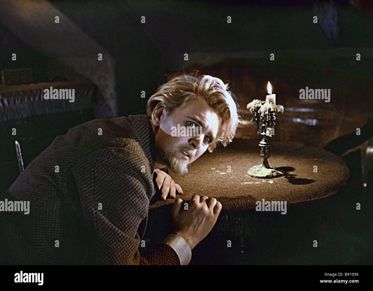 Yury Yakovlev as Prince Myshkin in Ivan Pyryev s movie The Idiot 1958 ...