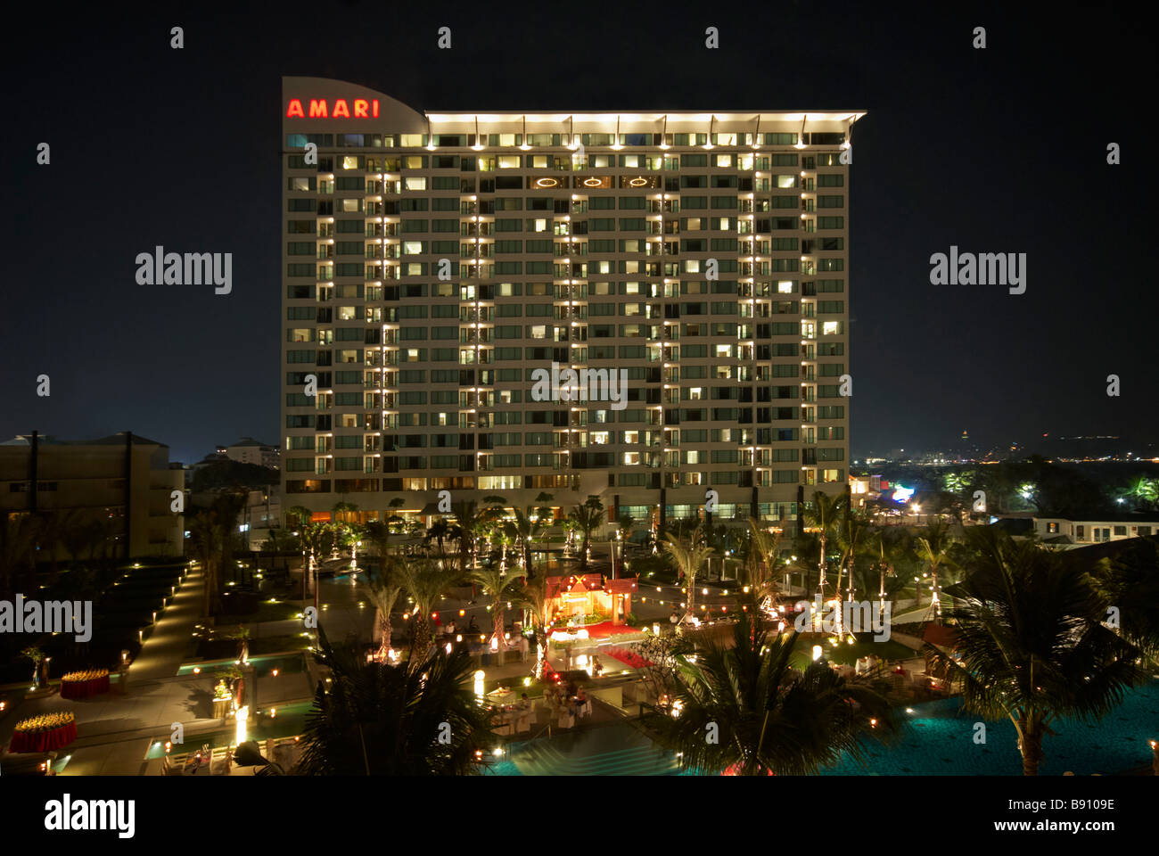 Amari Orchid Beach Resort And Tower Pattaya Thailand Stock Photo - Alamy