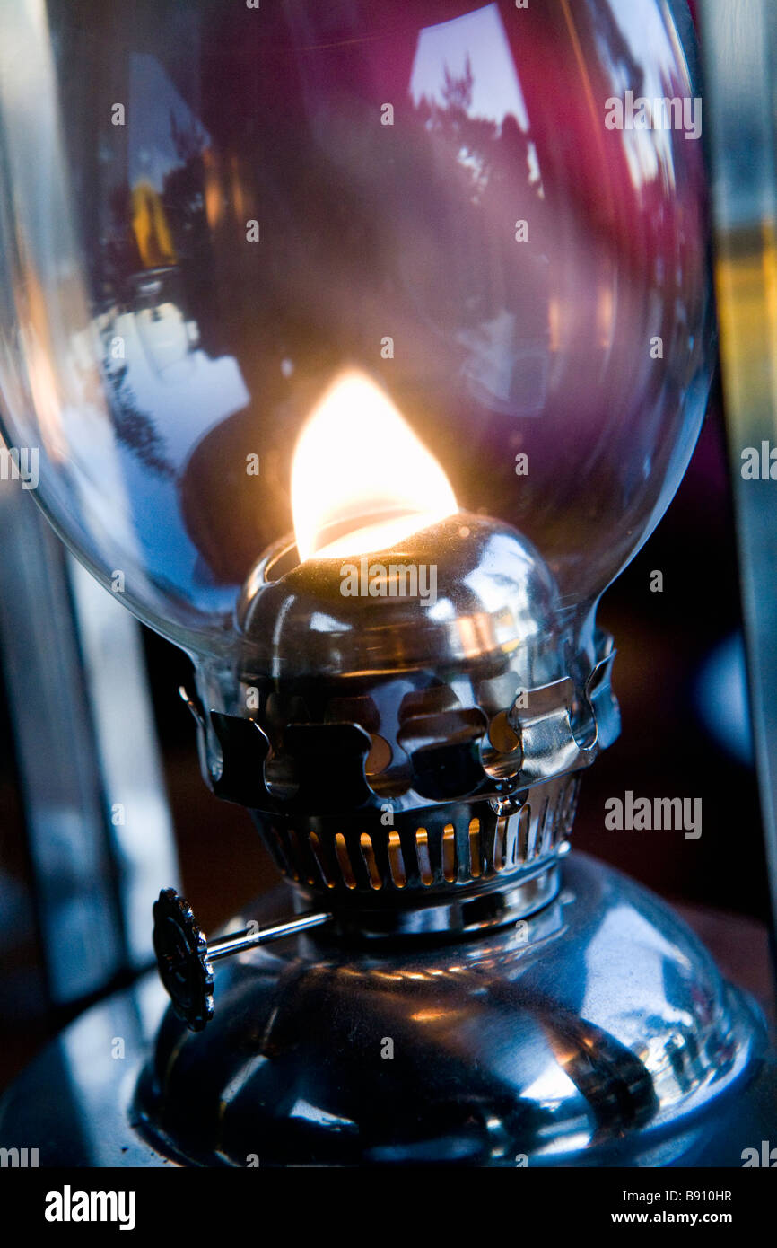 An oil lamp Stock Photo - Alamy