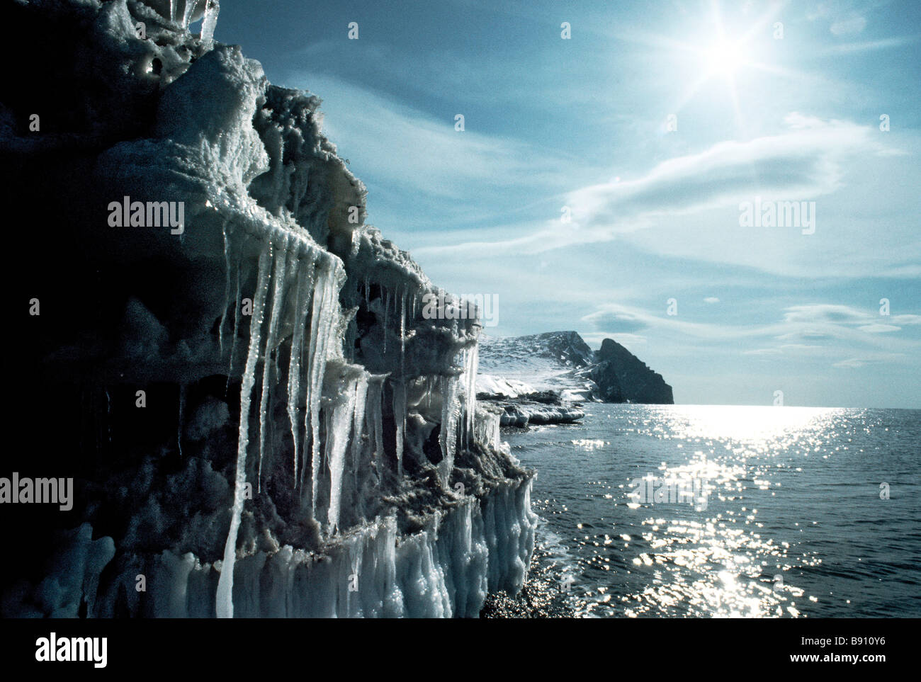 Bering Sea near Sireniki town on the Chukchee Peninsula Stock Photo - Alamy