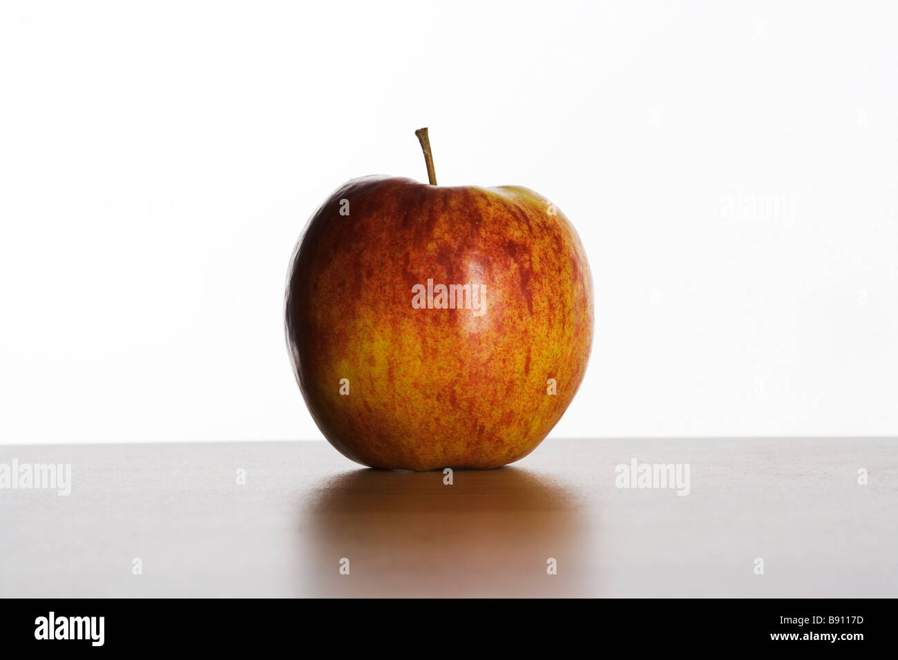 A red apple close-up Stock Photo - Alamy