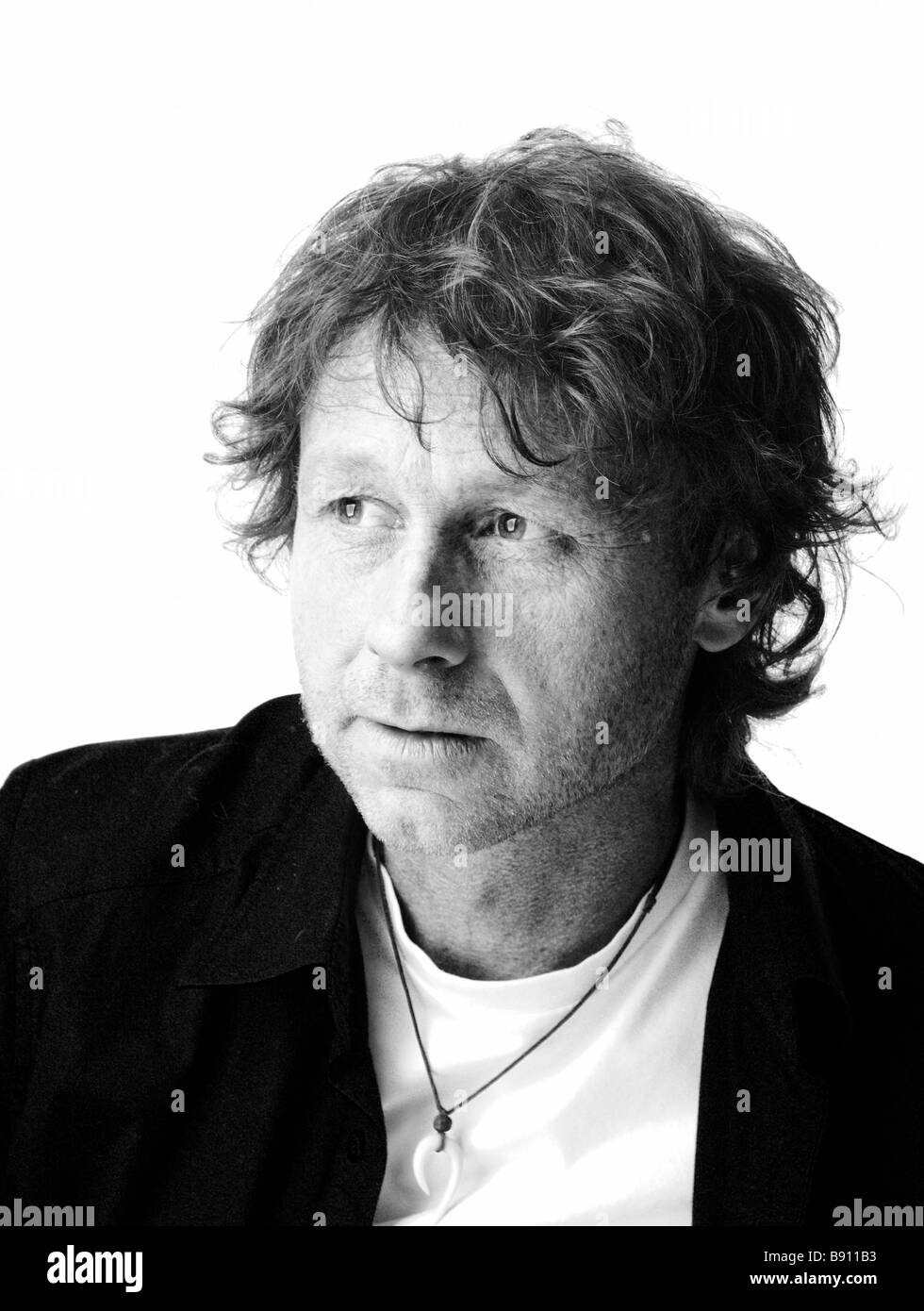 Middle age aged man Black and White Stock Photos & Images - Alamy