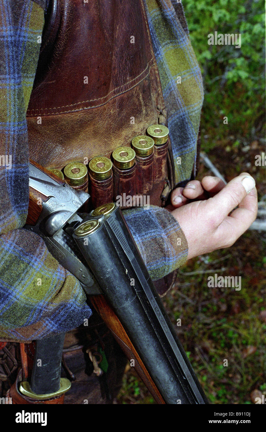 A man wearing a weapon Stock Photo - Alamy