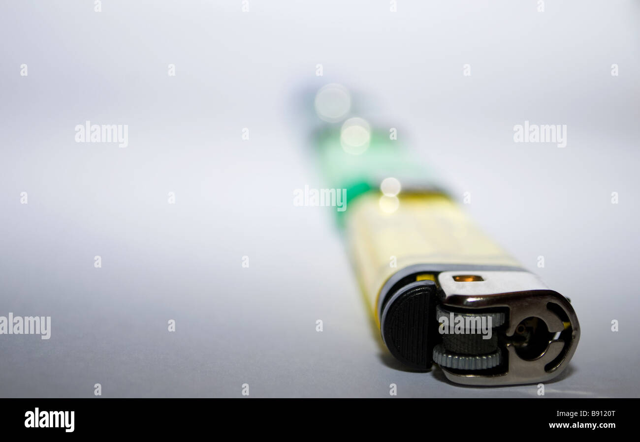 Row of lighters 2 Stock Photo - Alamy