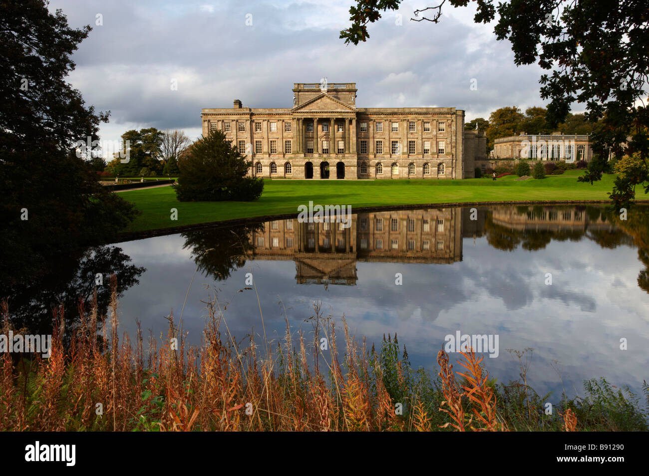 Lyme Hall Autumn Lyme Park Disley Cheshire UK Stock Photo - Alamy