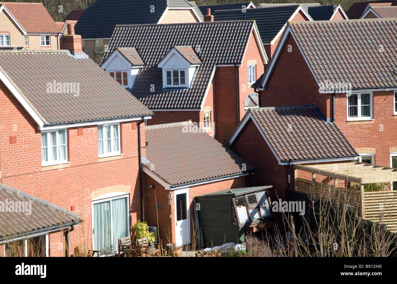 High density houses hi-res stock photography and images - Alamy