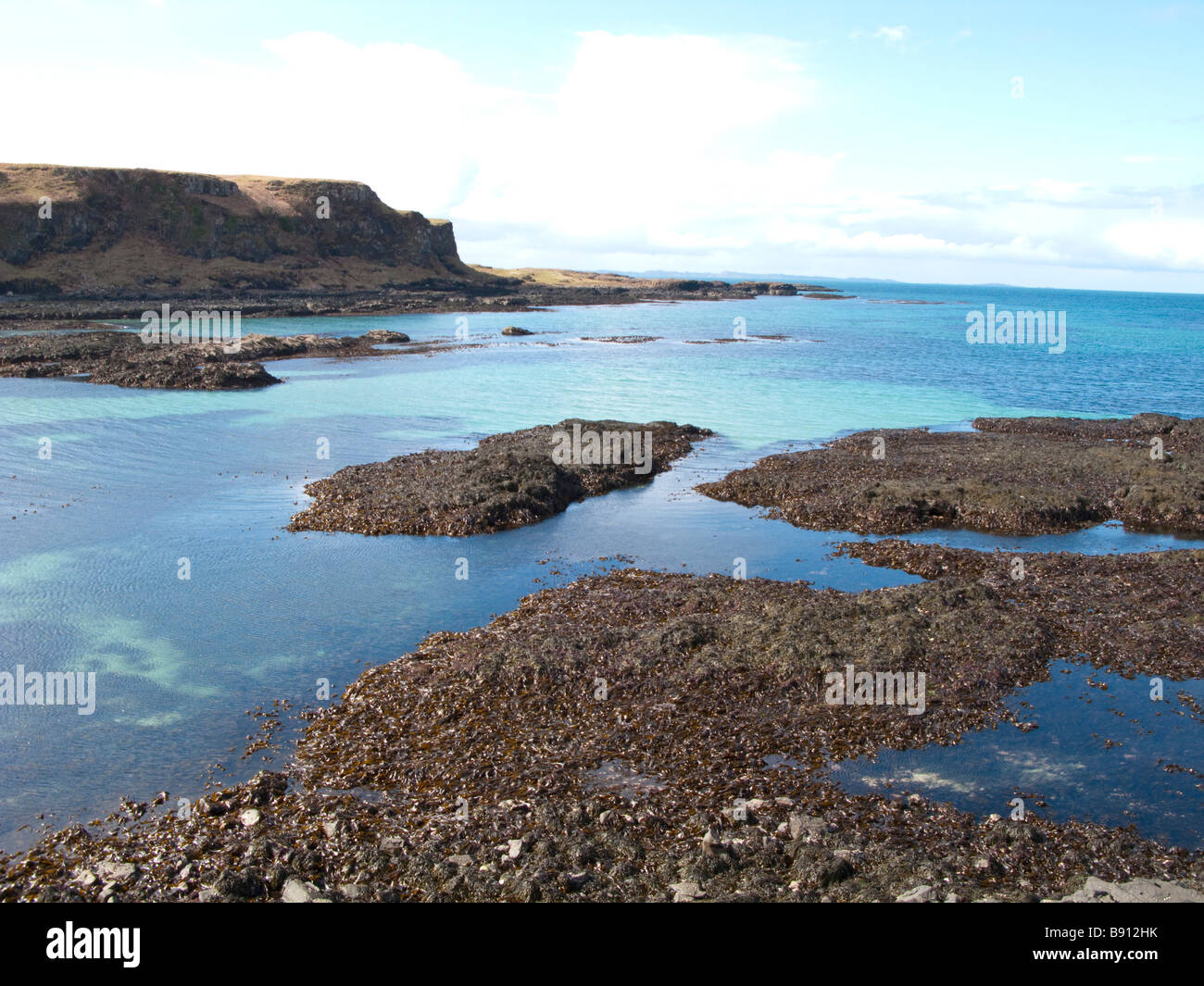 the coast at Port Langumull on the Isle of Mull Stock Photo - Alamy