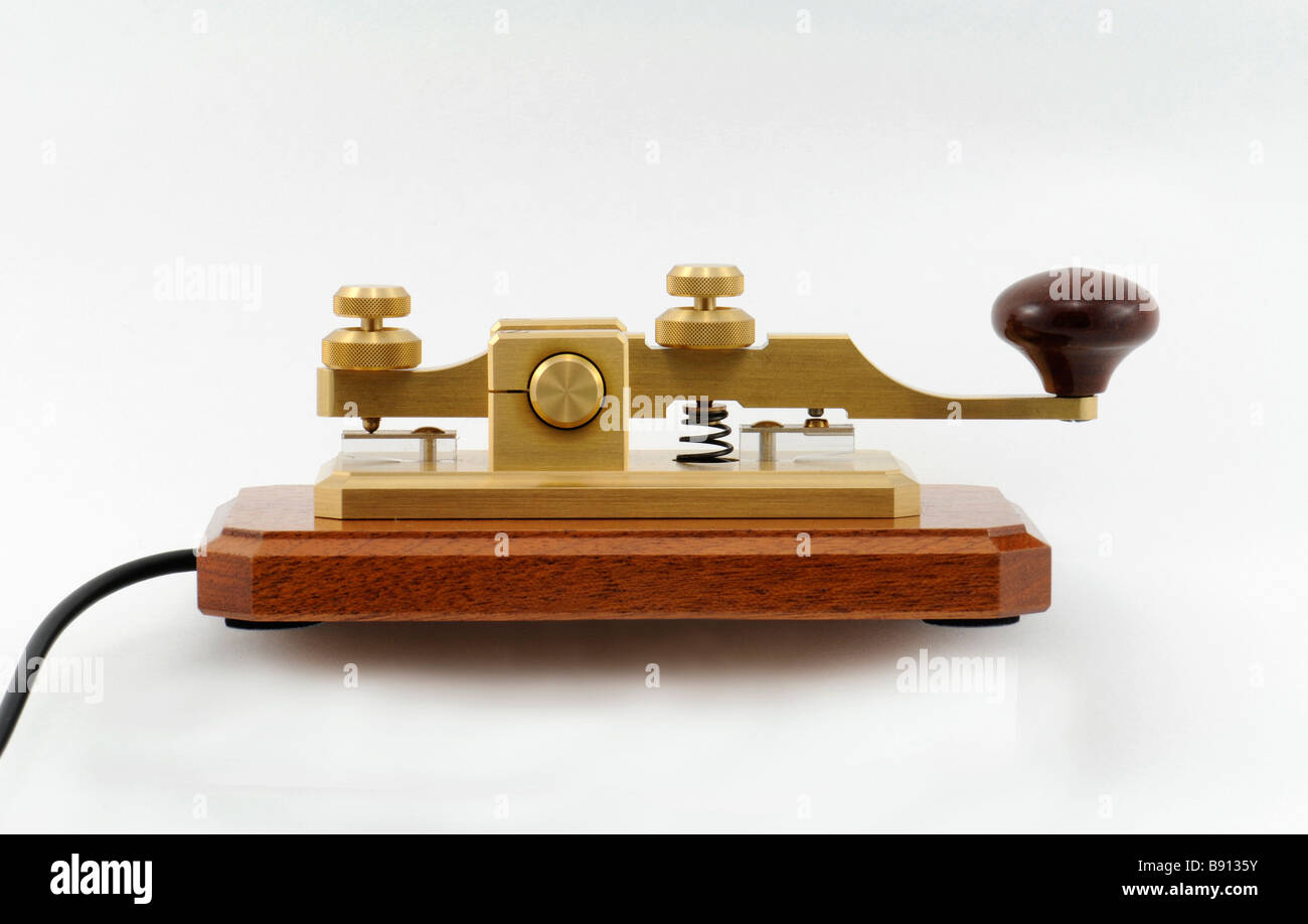 Morse key hi-res stock photography and images - Alamy