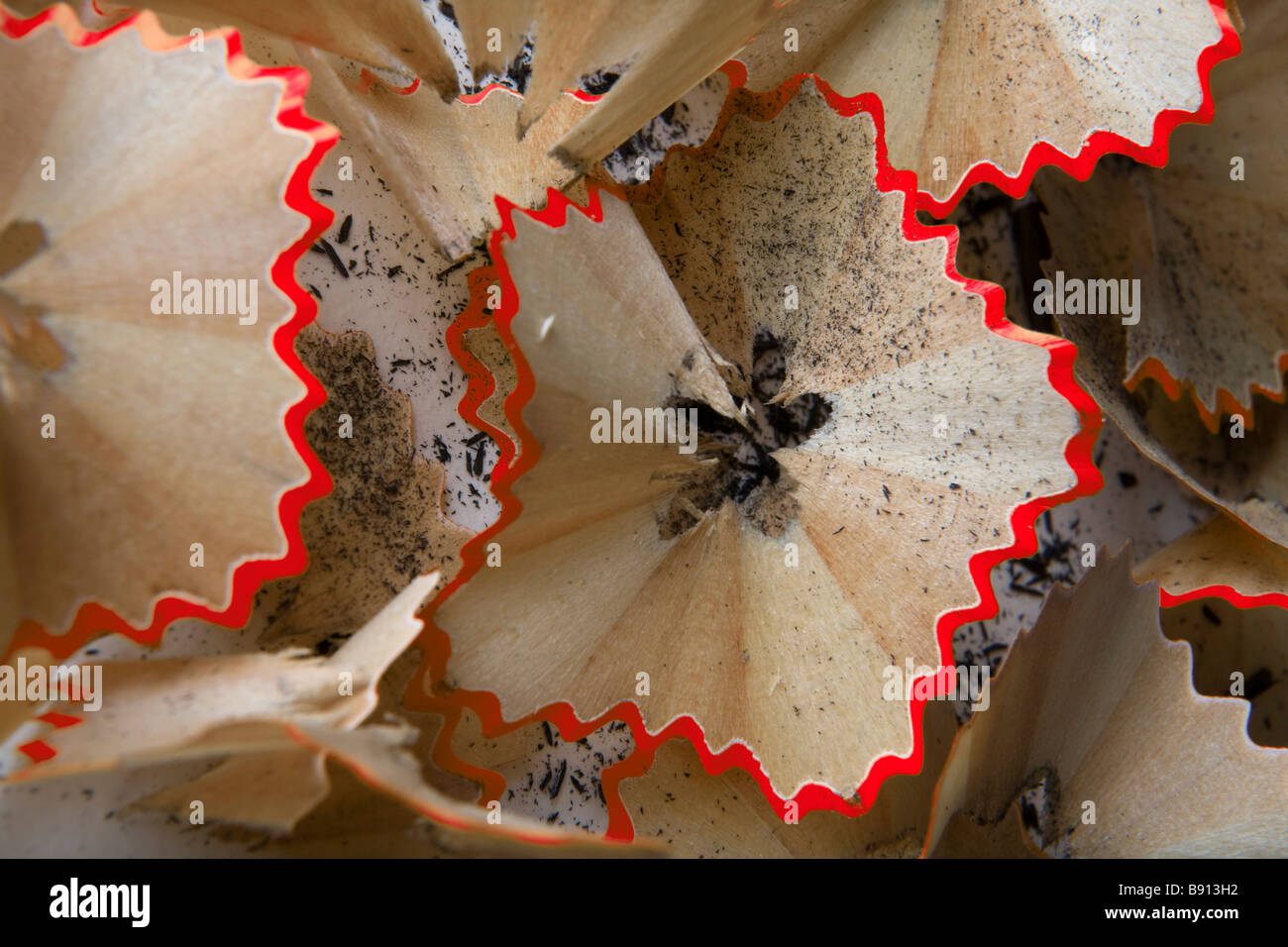 Pencil sharpenings round hi-res stock photography and images - Alamy