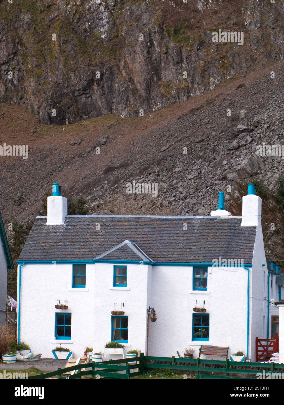 Balvicar village on the Isle of Seil Stock Photo - Alamy