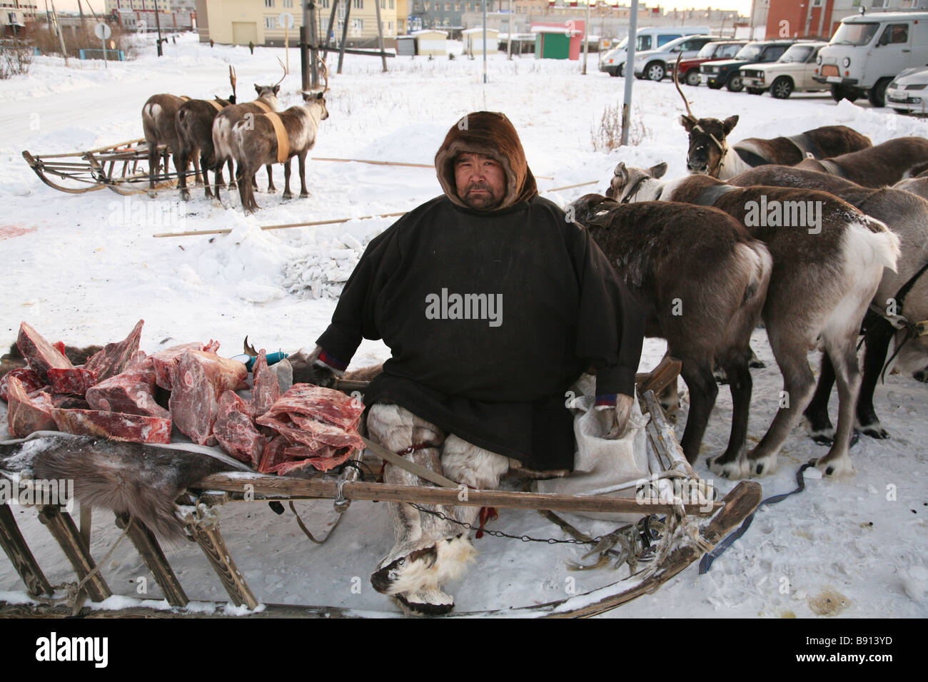 Reindeer meat outdoor hi-res stock photography and images - Alamy