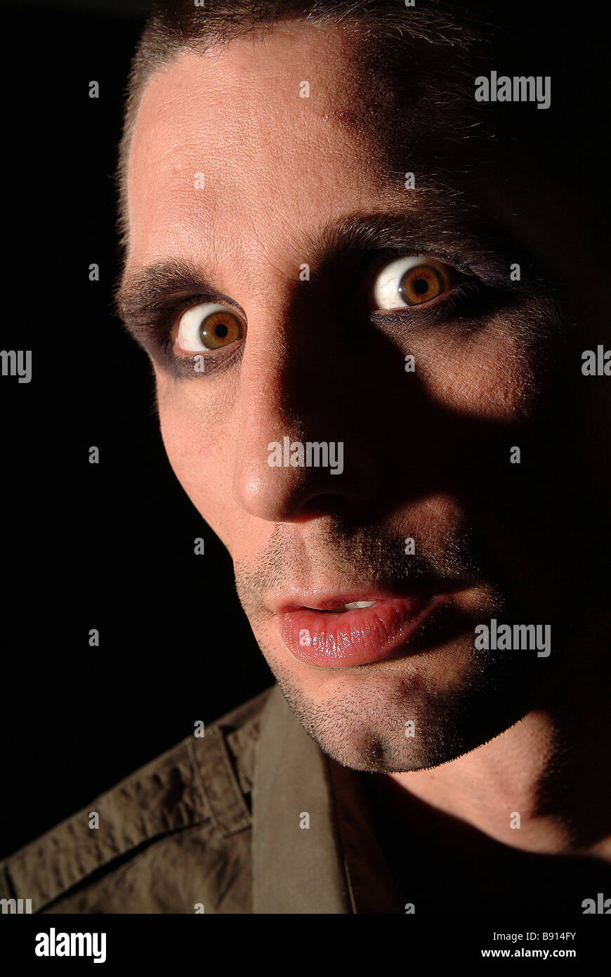 Scary Looking Black Man Stock Photos & Scary Looking Black Man Stock ...
