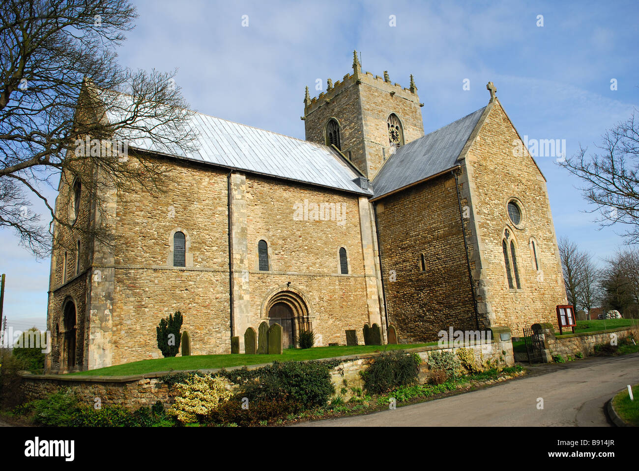 Stow Minster Lincolnshire England Stock Photo - Alamy