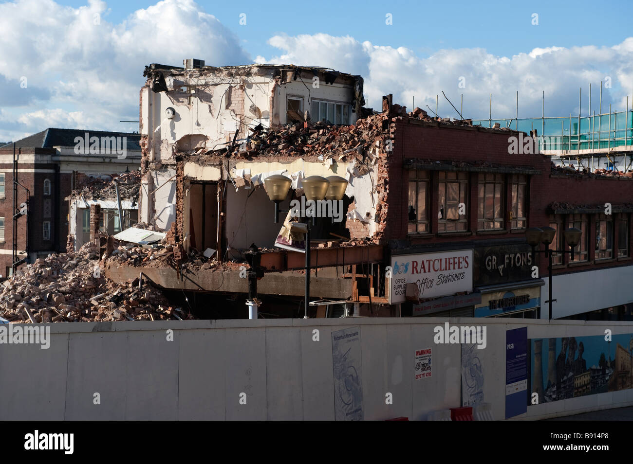 Shops Demolition High Resolution Stock Photography and Images - Alamy