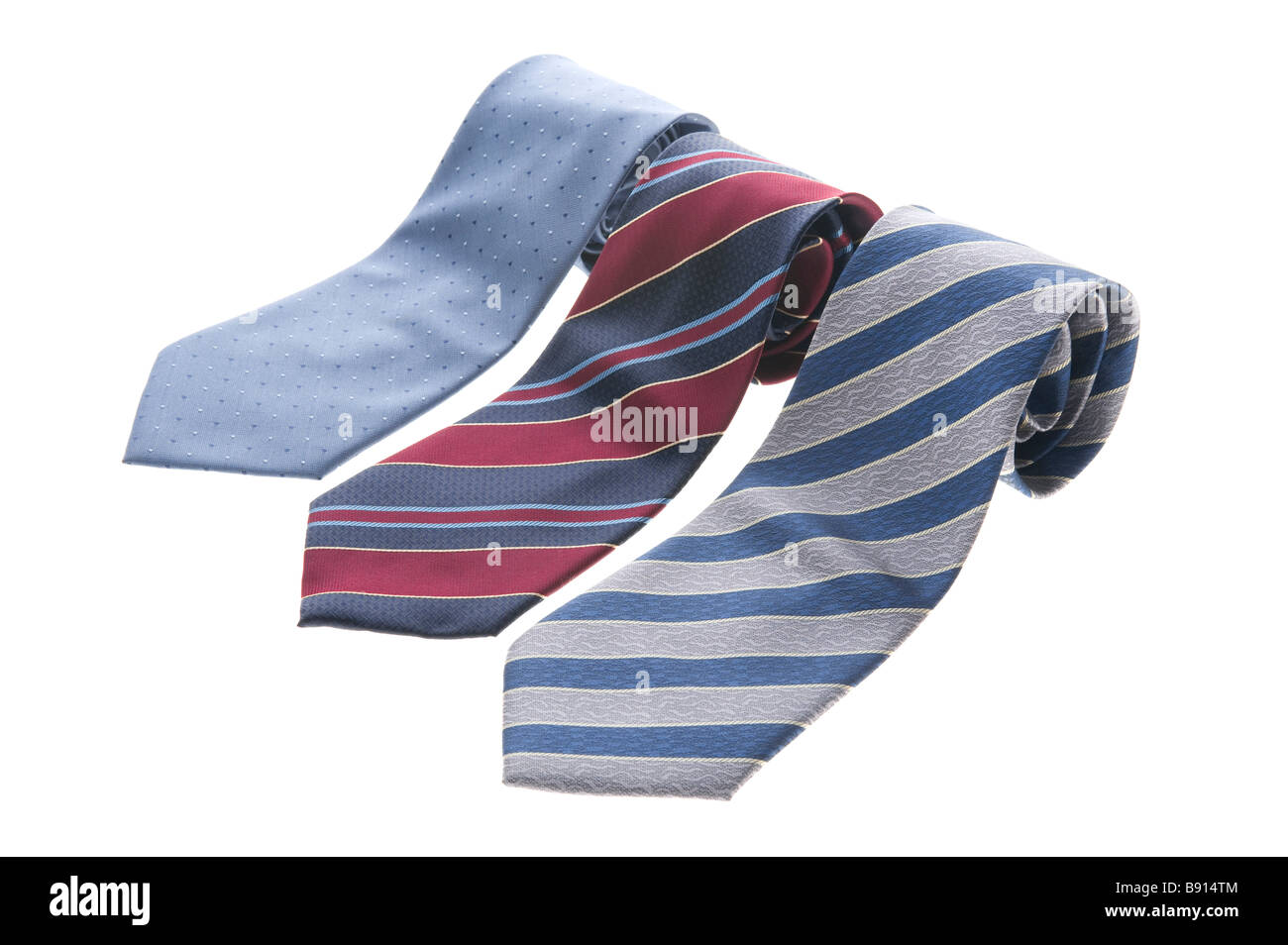 object on white clothes necktie close up Stock Photo - Alamy