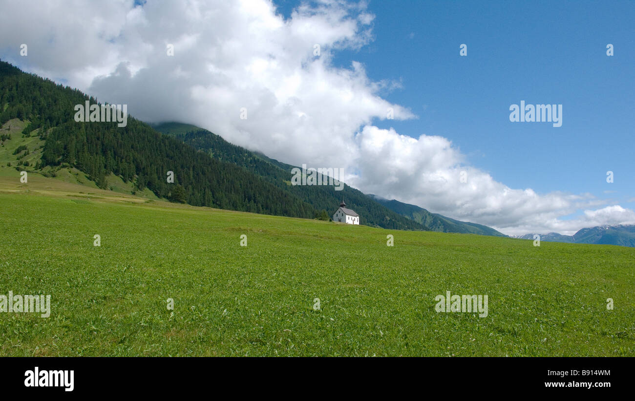 Church in landscape Stock Photo - Alamy