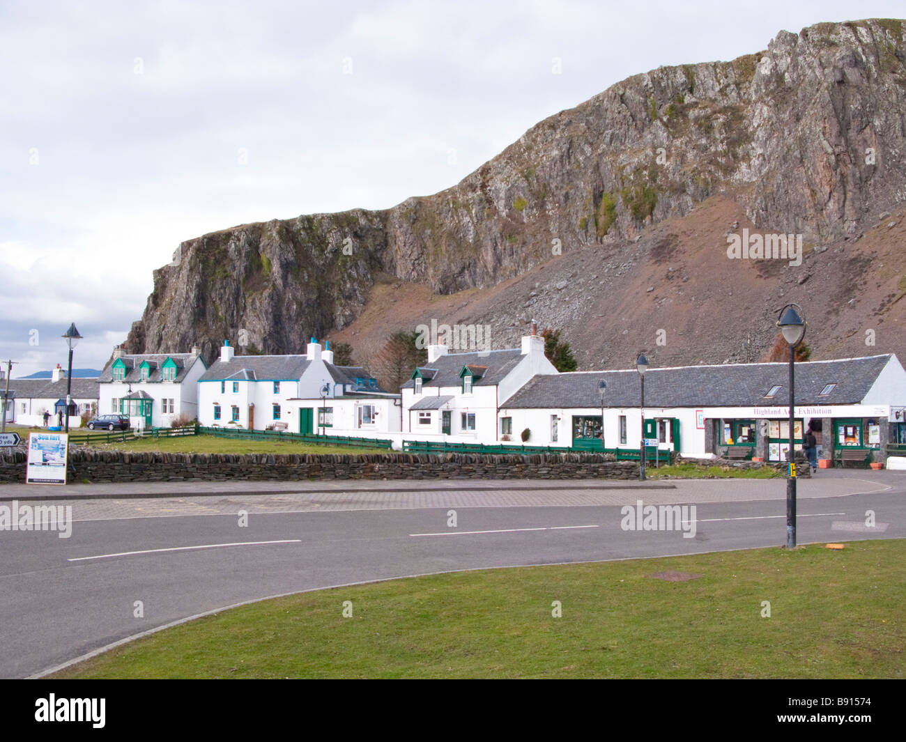 Balvicar village on the Isle of Seil Stock Photo - Alamy