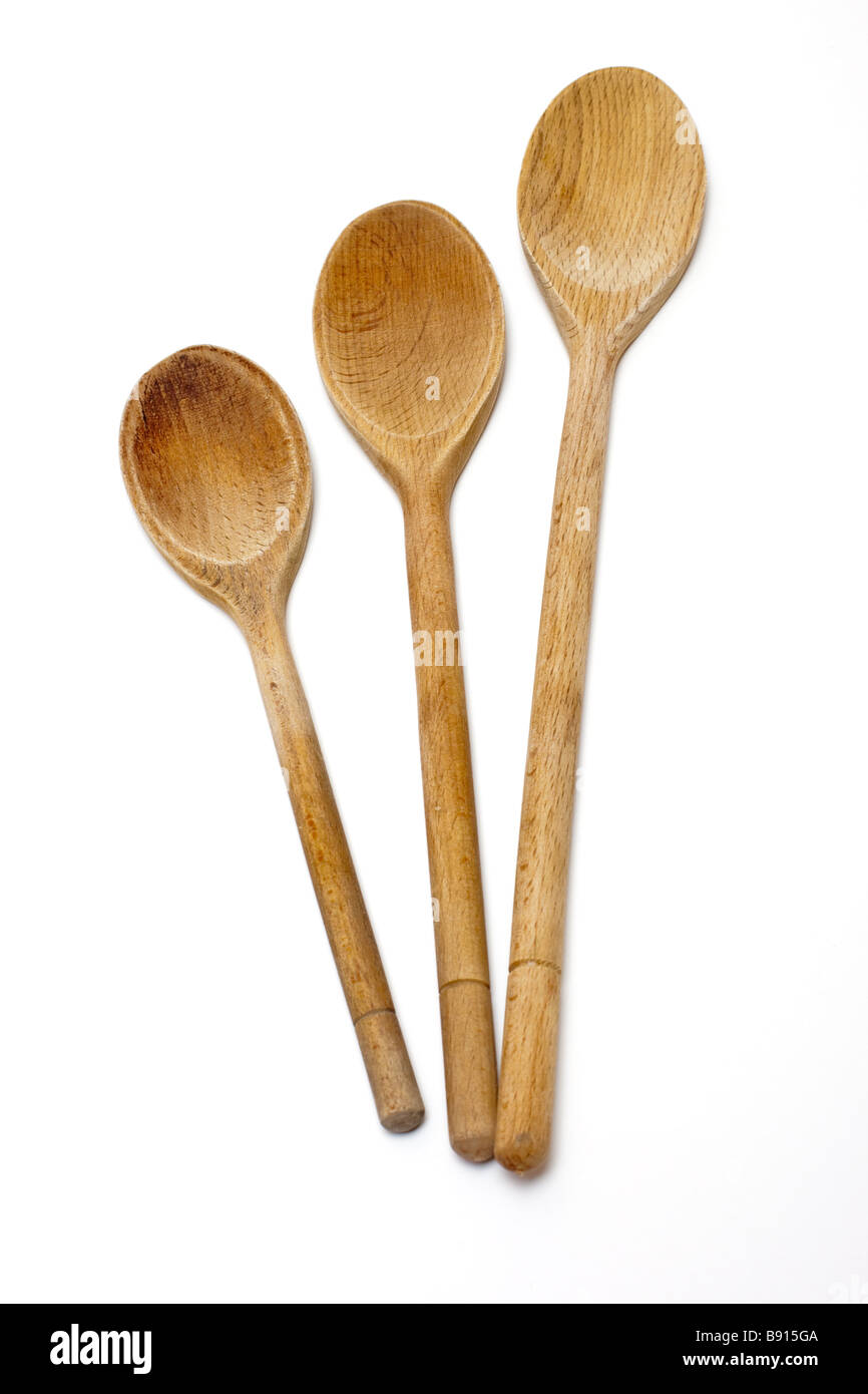 Wooden spoon cutout hi-res stock photography and images - Alamy