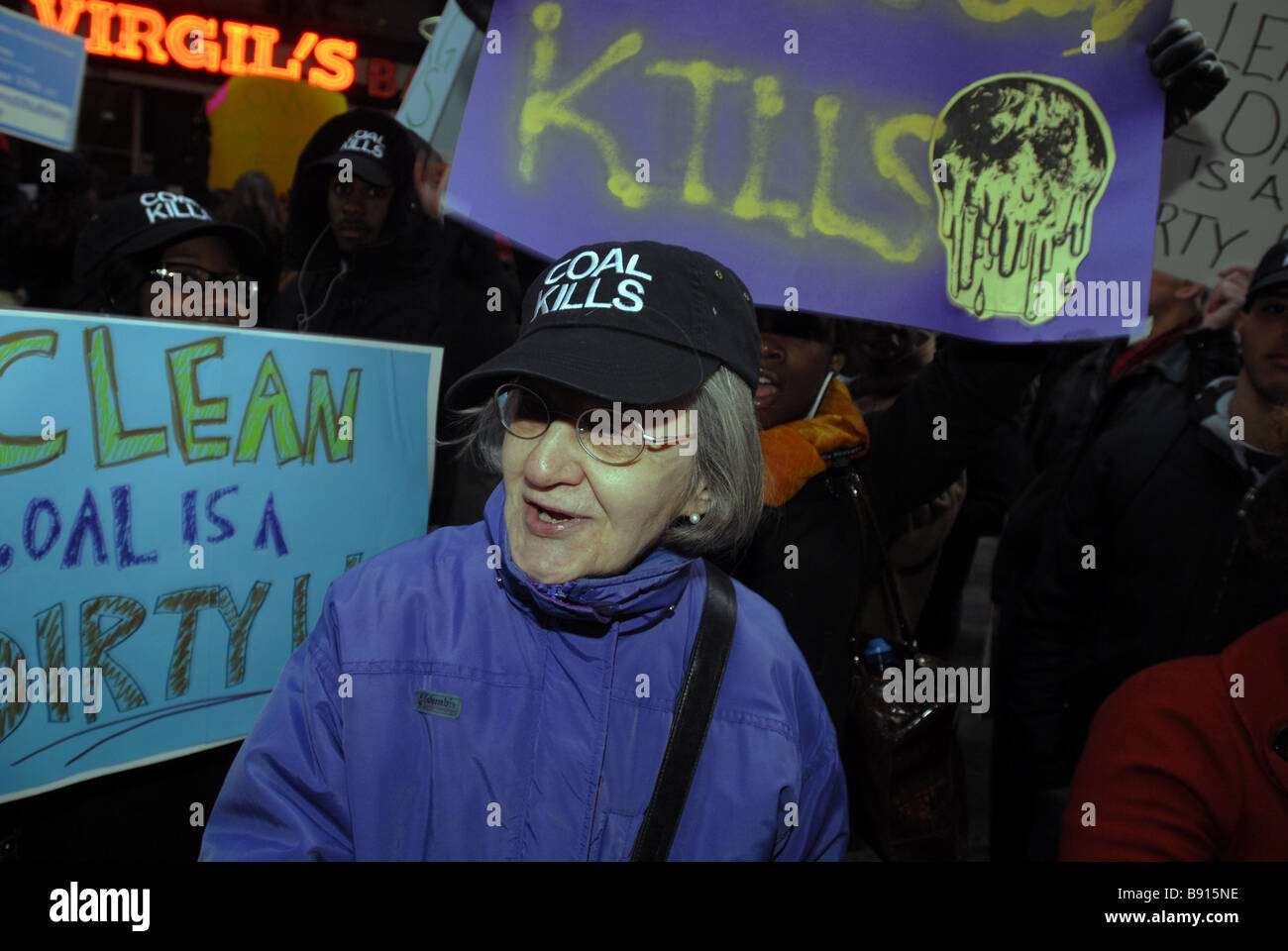 Coal protesters hi-res stock photography and images - Alamy