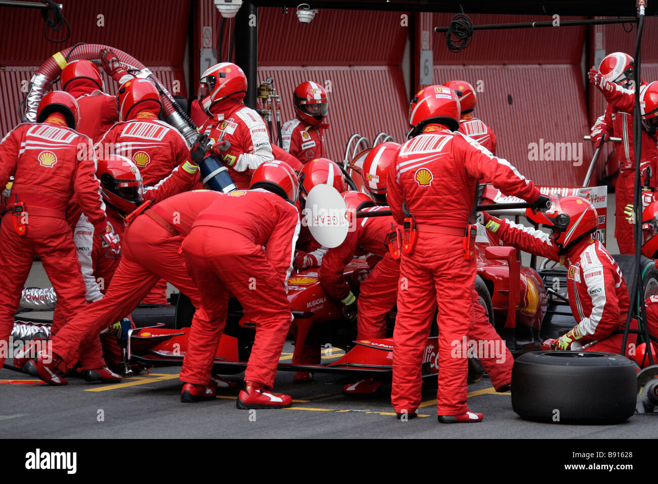 Ferrari f1 team hi-res stock photography and images - Alamy
