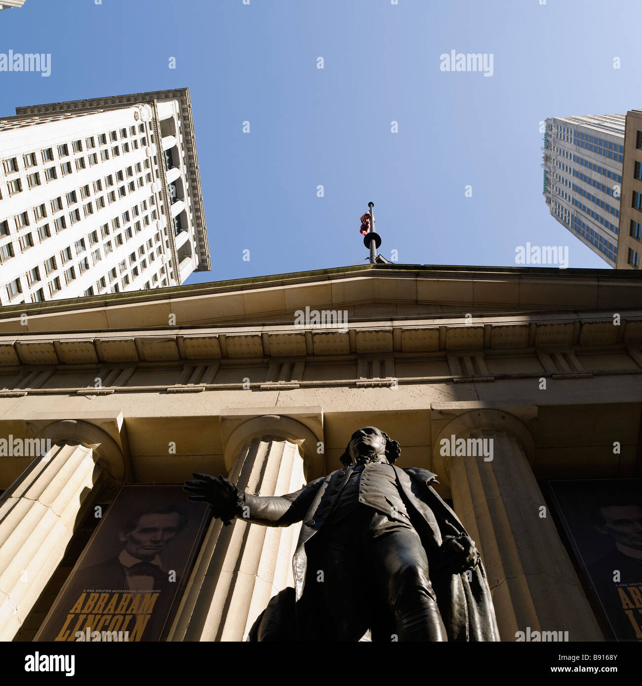 Federal hall new york city hi-res stock photography and images - Alamy