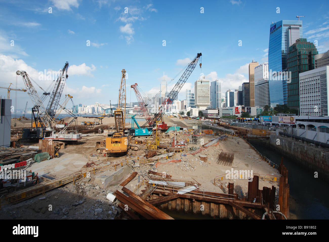 Land reclamation project hi-res stock photography and images - Alamy