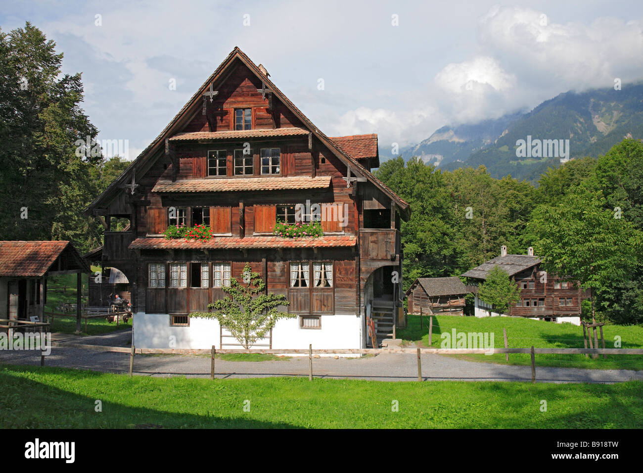 Ballenberg swiss Switzerland Breinz bernese Oberland canton open air ...