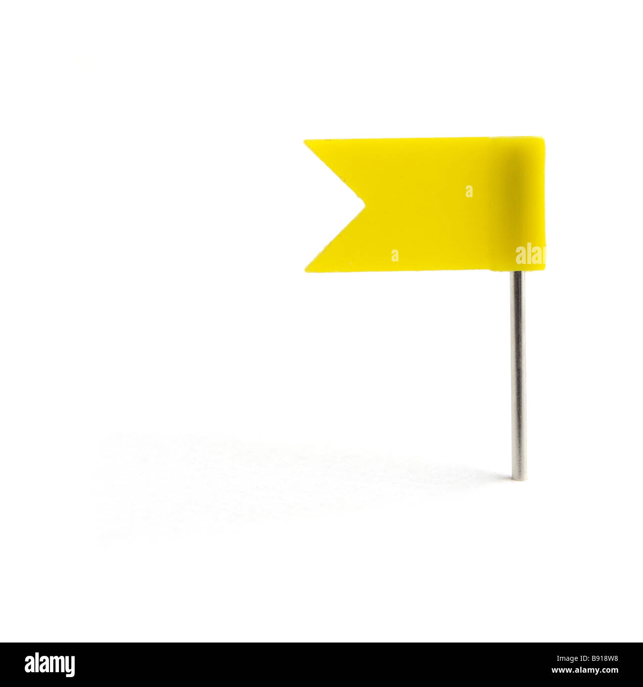 Flag a pin It is isolated on a white background Stock Photo - Alamy