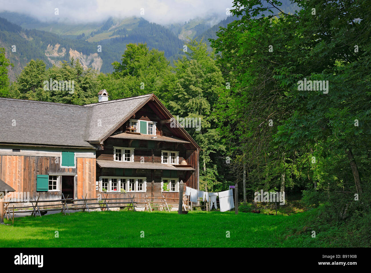 Ballenberg swiss Switzerland Breinz bernese Oberland canton open air ...