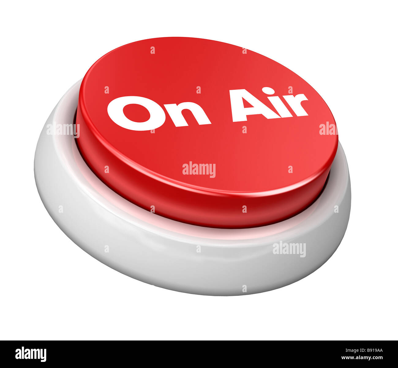Button on air Stock Photo - Alamy