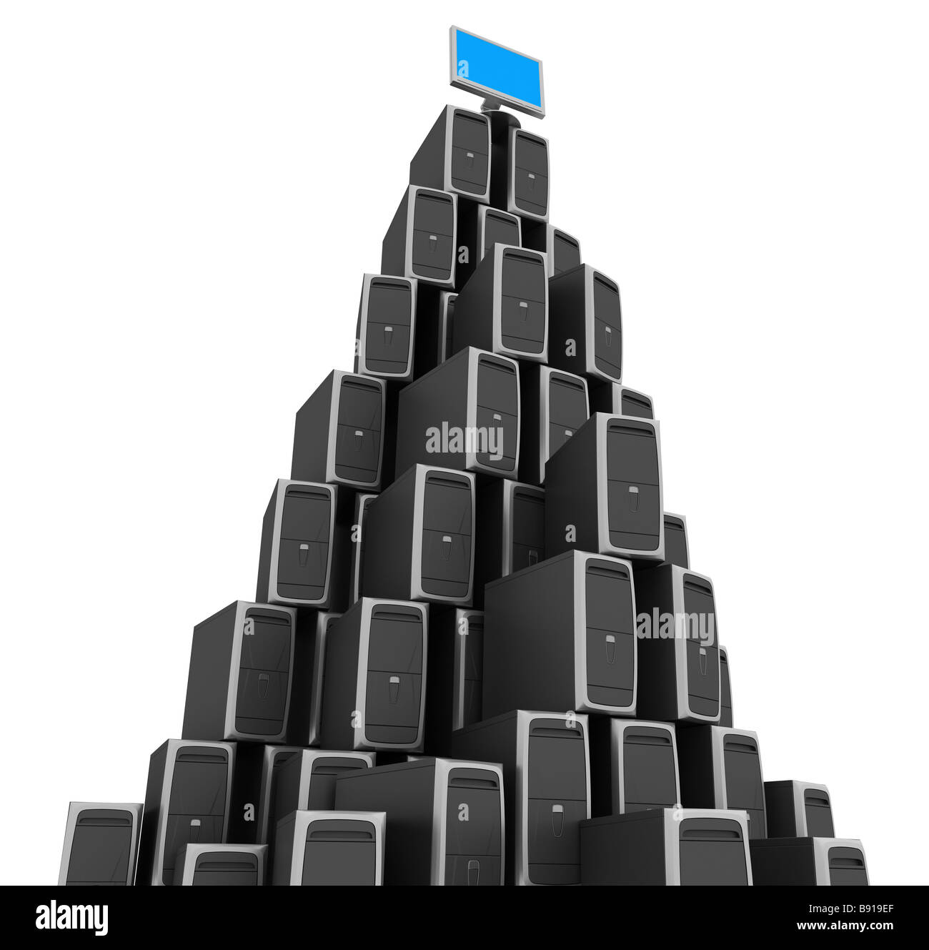 Big Network Server Stock Photo - Alamy