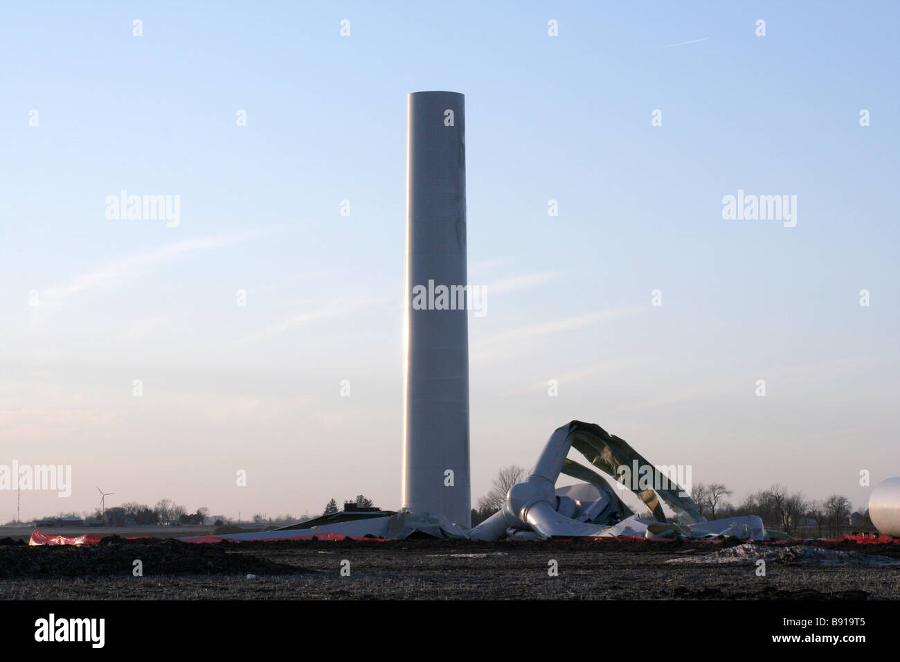 Disaster at the wind turbine Stock Photo - Alamy Disaster at the wind turbine Stock Photo - Alamy