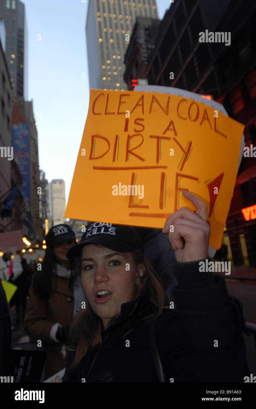 Coal protesters hi-res stock photography and images - Alamy