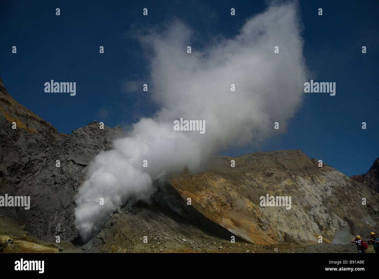 Steam ring volcano hi-res stock photography and images - Alamy