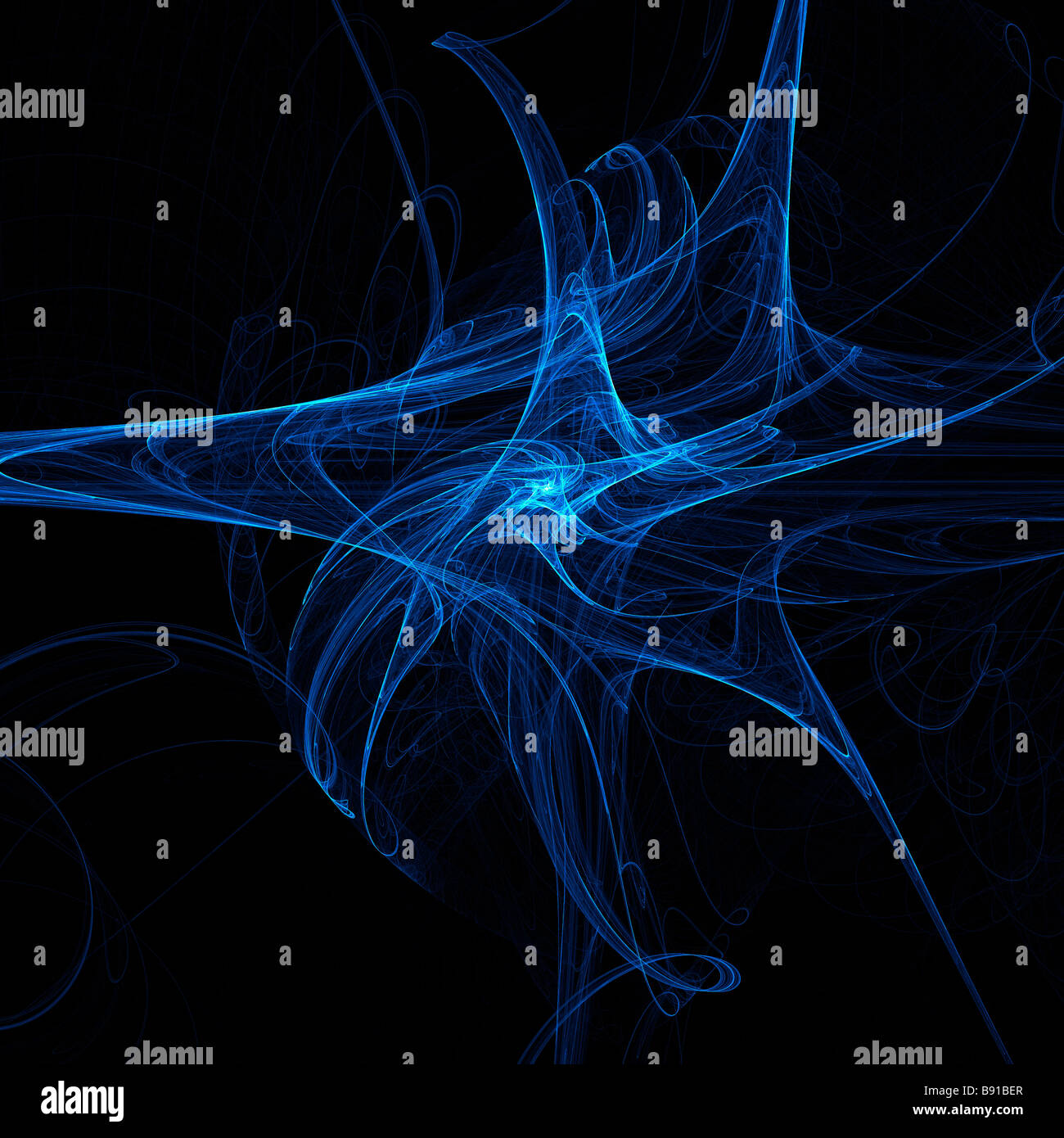 A Energy pattern isolated on black Stock Photo - Alamy