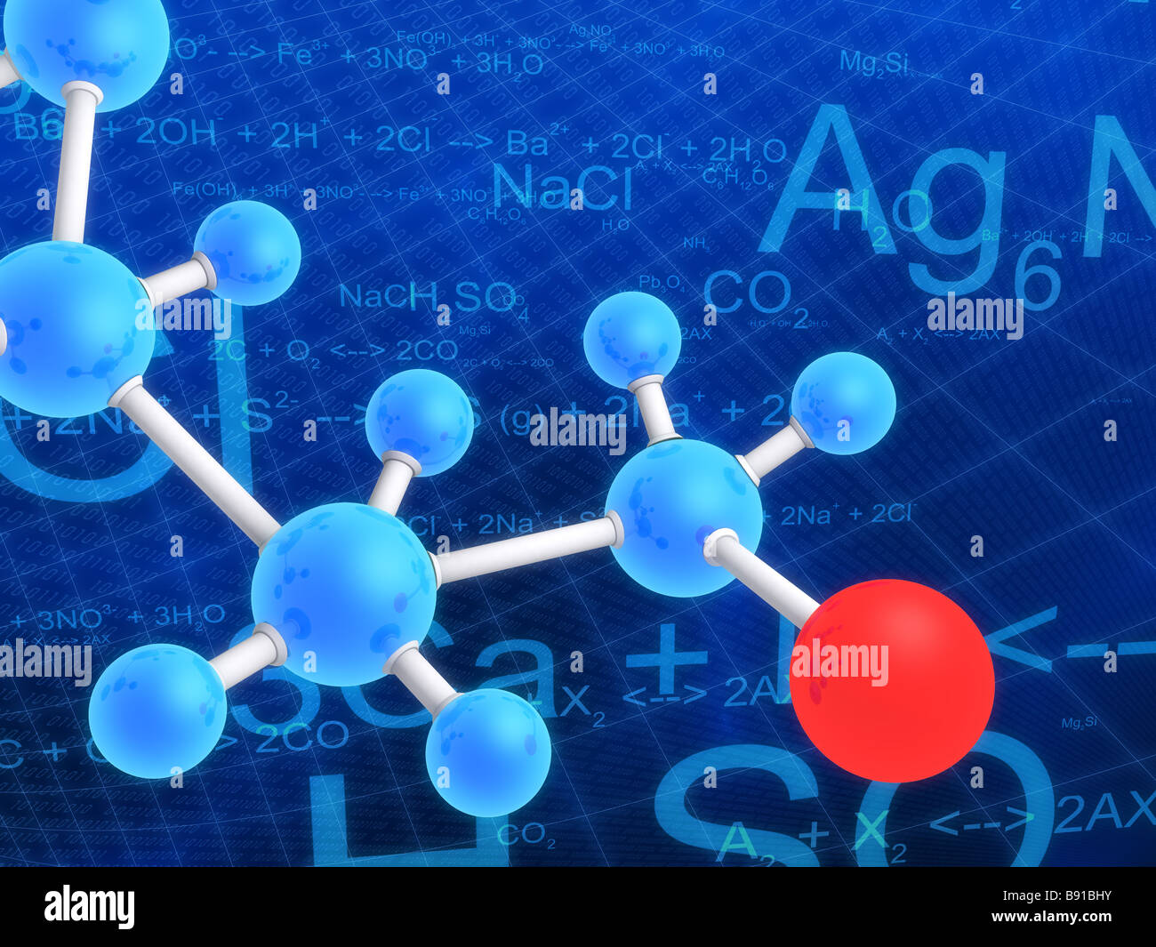 Biological molecules hi-res stock photography and images - Alamy