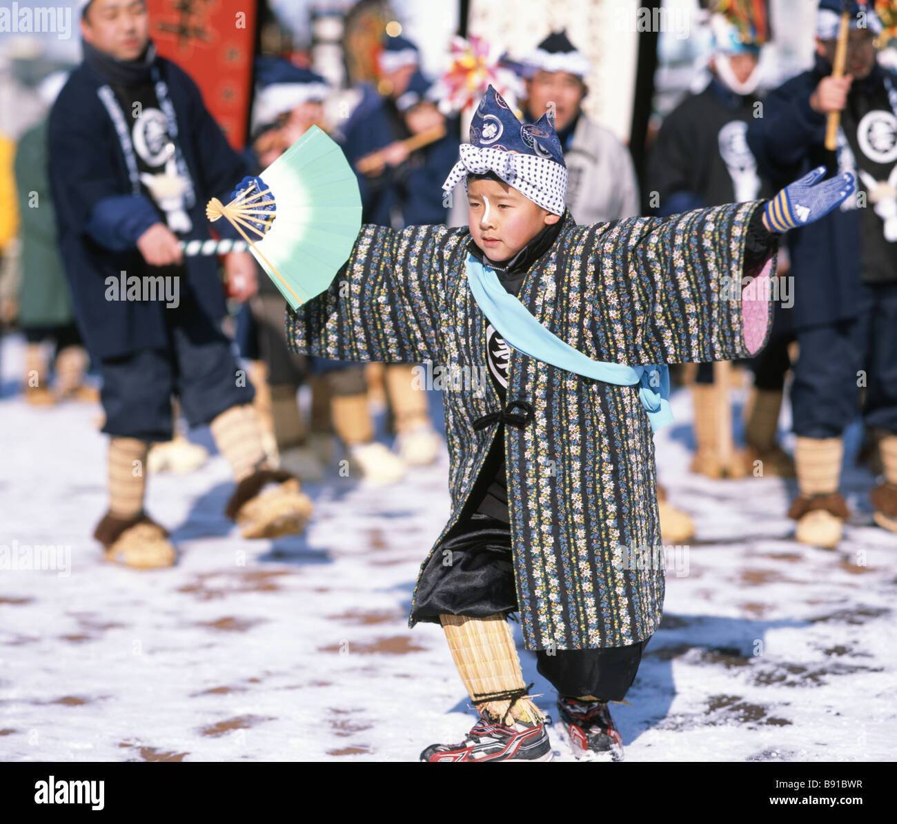 Hachinohe Enburi Festival, Aomori, Japan Stock Photo - Alamy