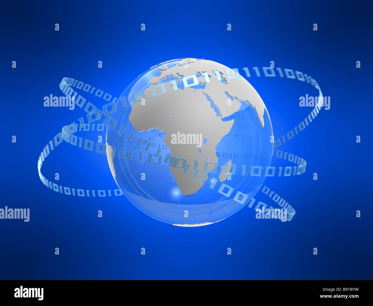 Global connectivity globe hi-res stock photography and images - Alamy