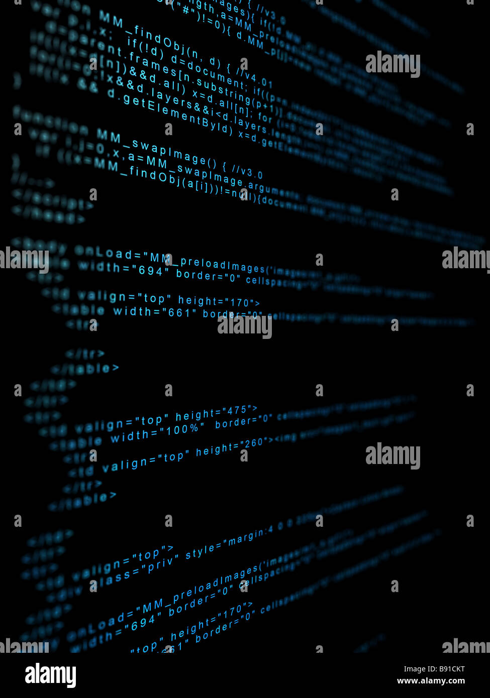 Binary code building hi-res stock photography and images - Alamy
